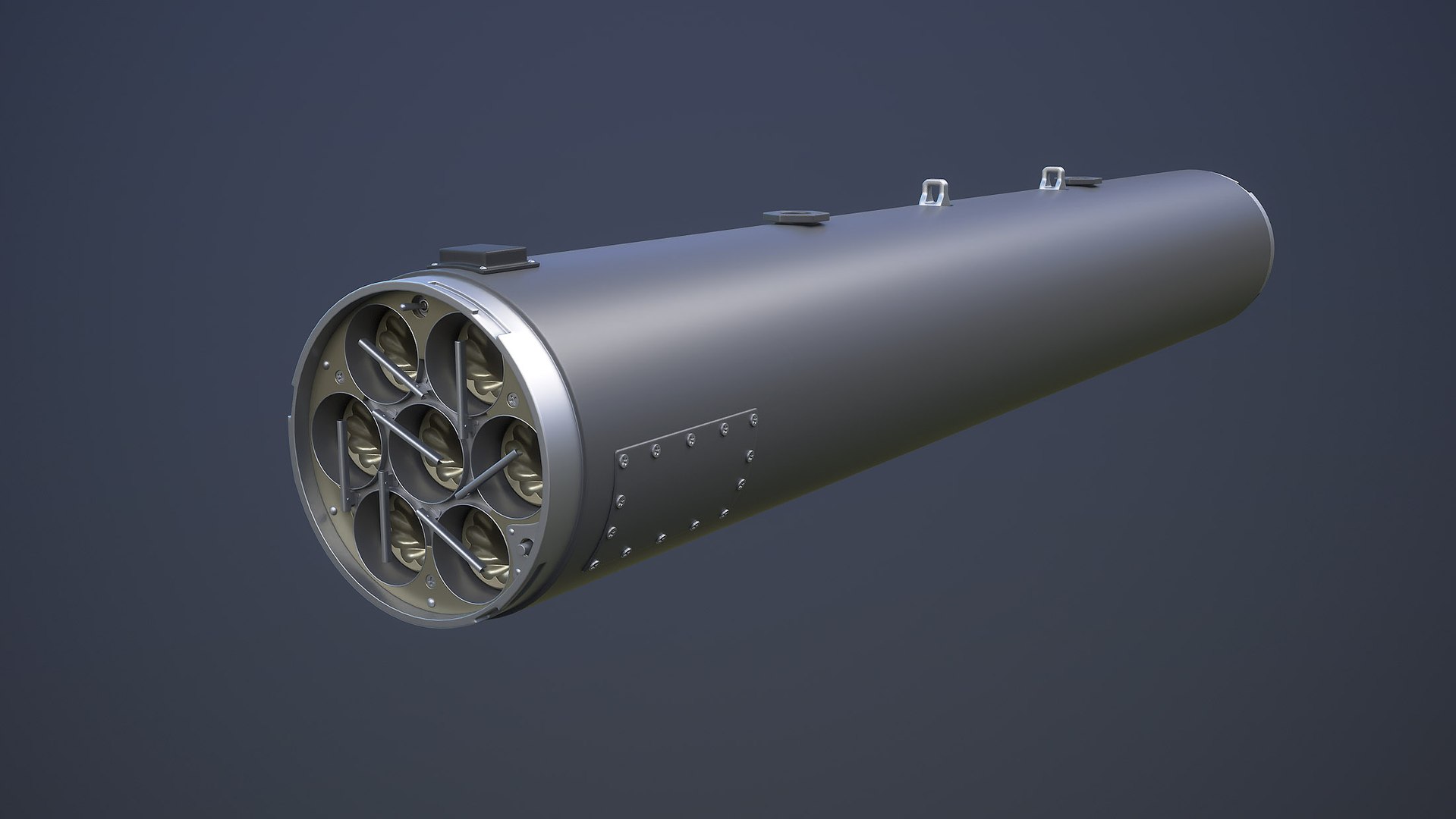 Hydra 70 Missile With LAU-61 And LAU-68 Launchers 3D Model - TurboSquid 2001206