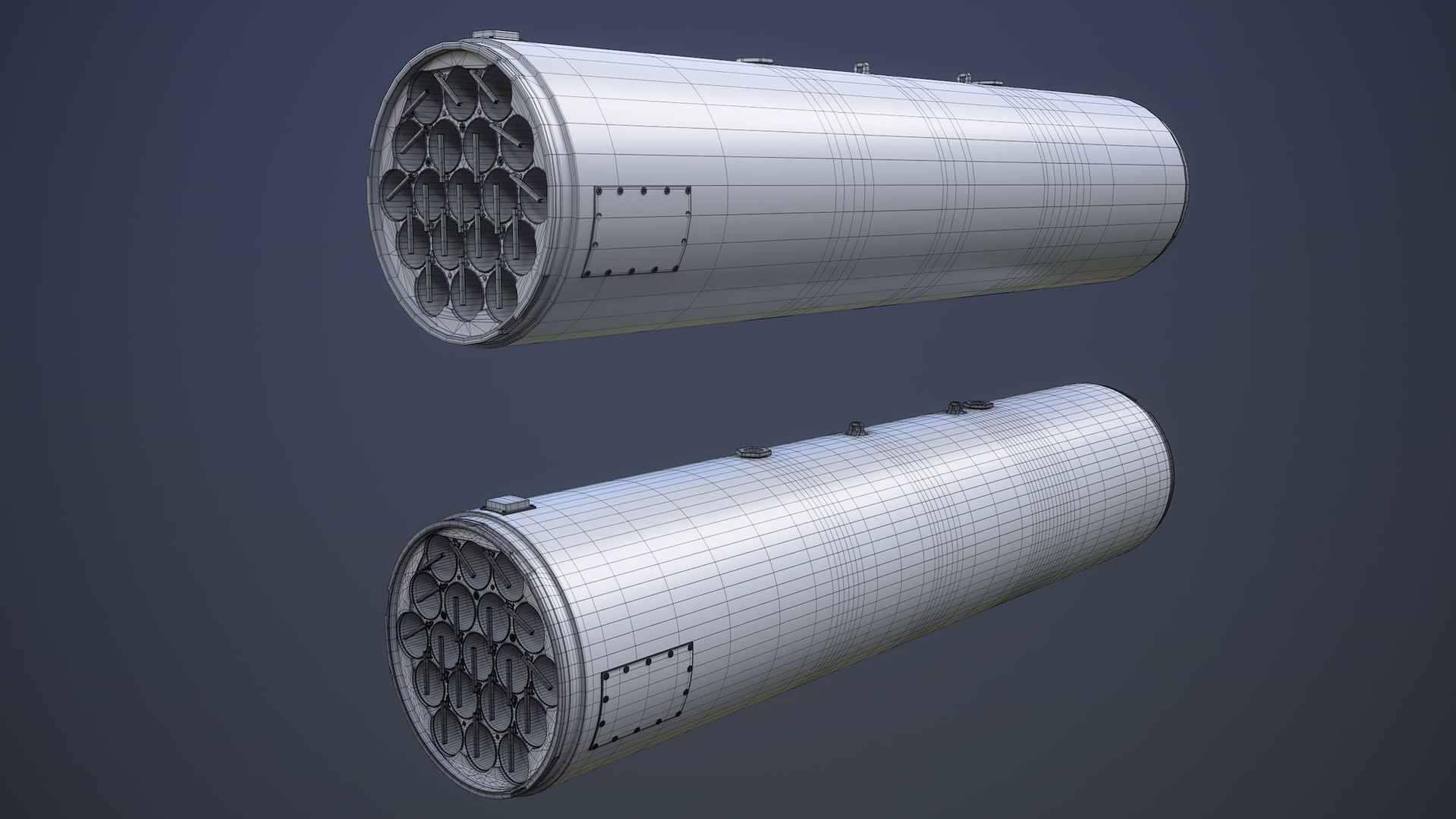 Hydra 70 Missile With LAU-61 And LAU-68 Launchers 3D Model - TurboSquid ...