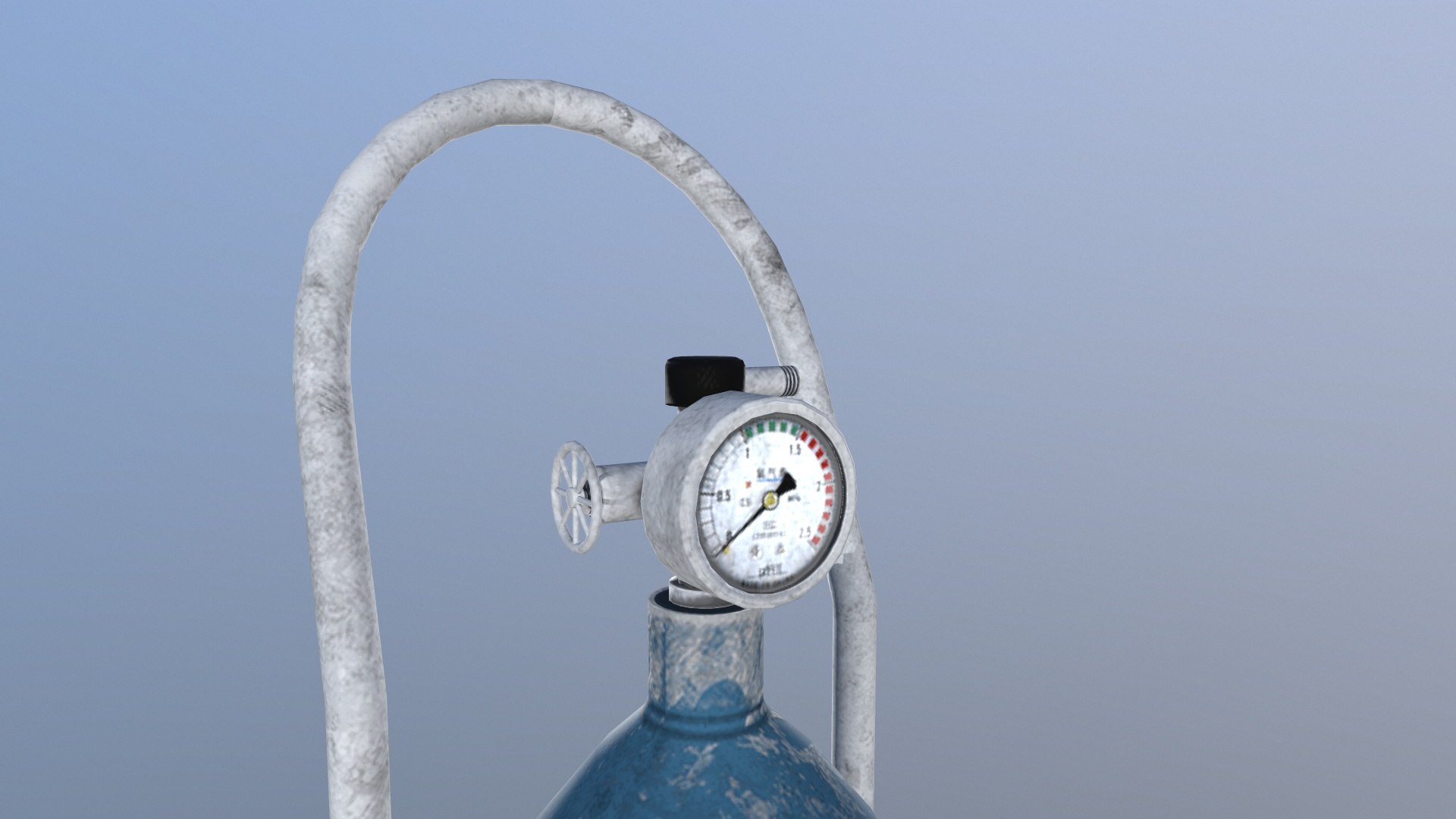 Oxygen Cylinder 3D Model - TurboSquid 2297871