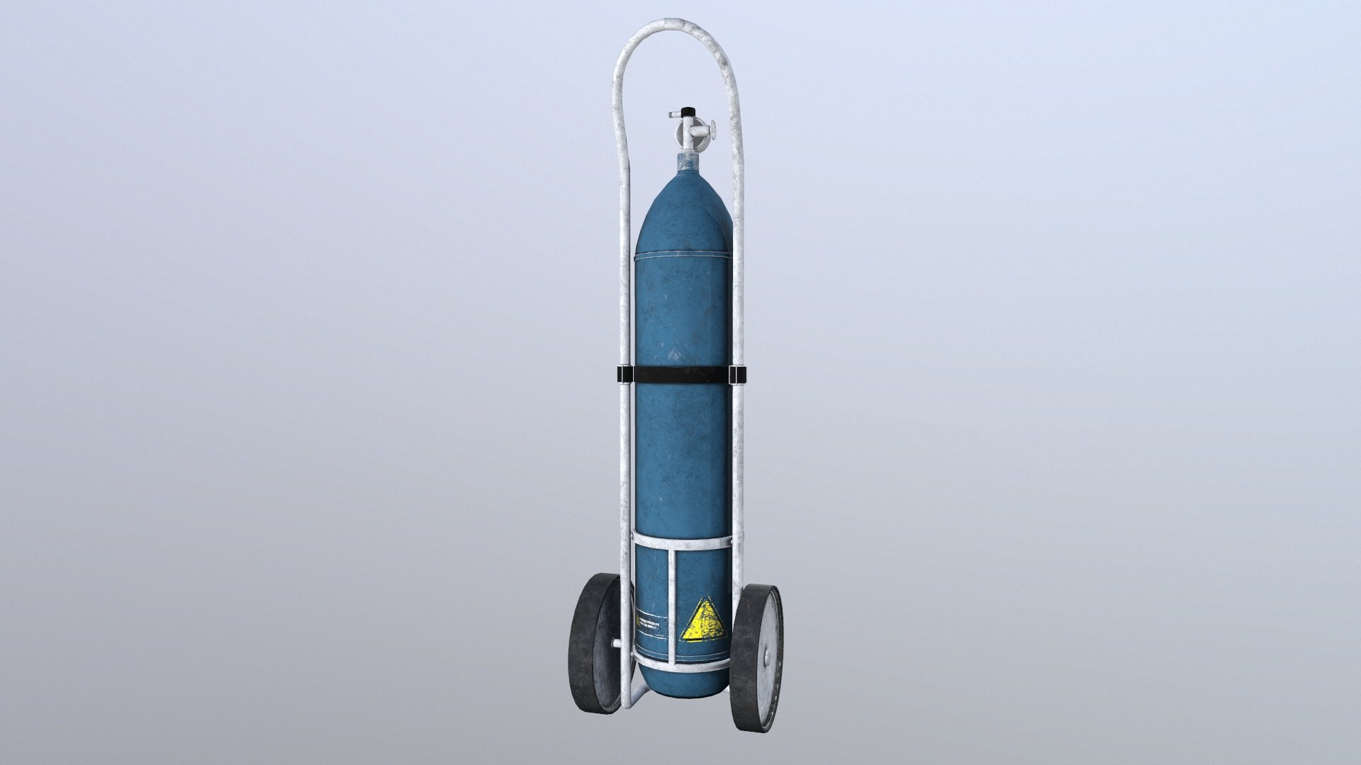 Oxygen Cylinder 3D Model - TurboSquid 2297871
