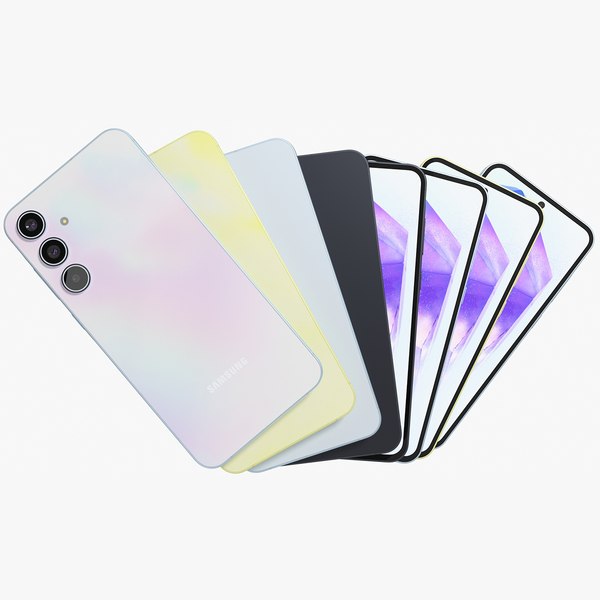 modèle 3D de Samsung Galaxy A55 5G Toutes les couleurs - TurboSquid 2202084