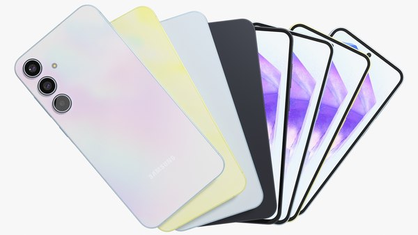 modelo 3d Samsung Galaxy A55 5G Todos los colores - TurboSquid 2202084