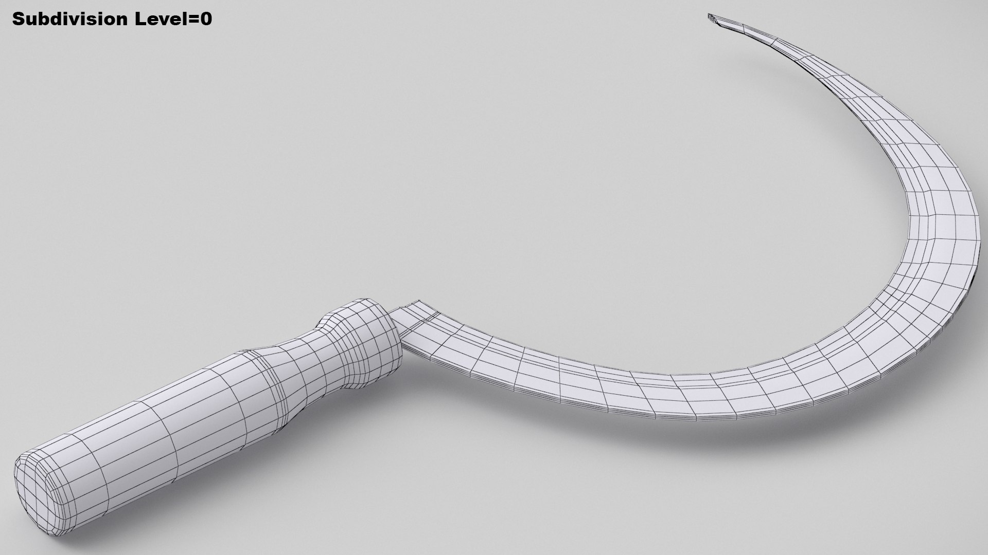 3D Hand Sickle Model - TurboSquid 1810755