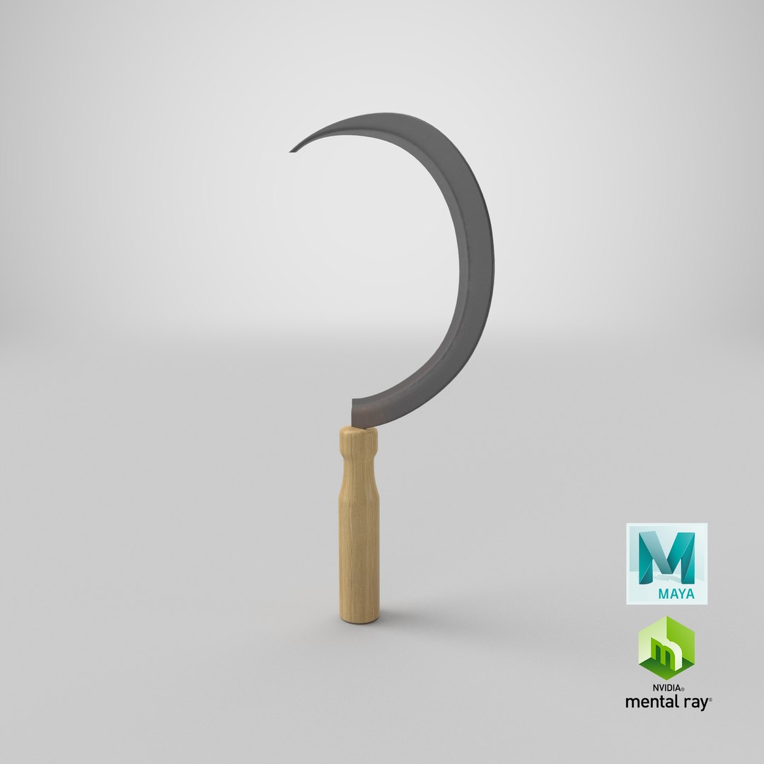3D Hand Sickle Model - TurboSquid 1810755