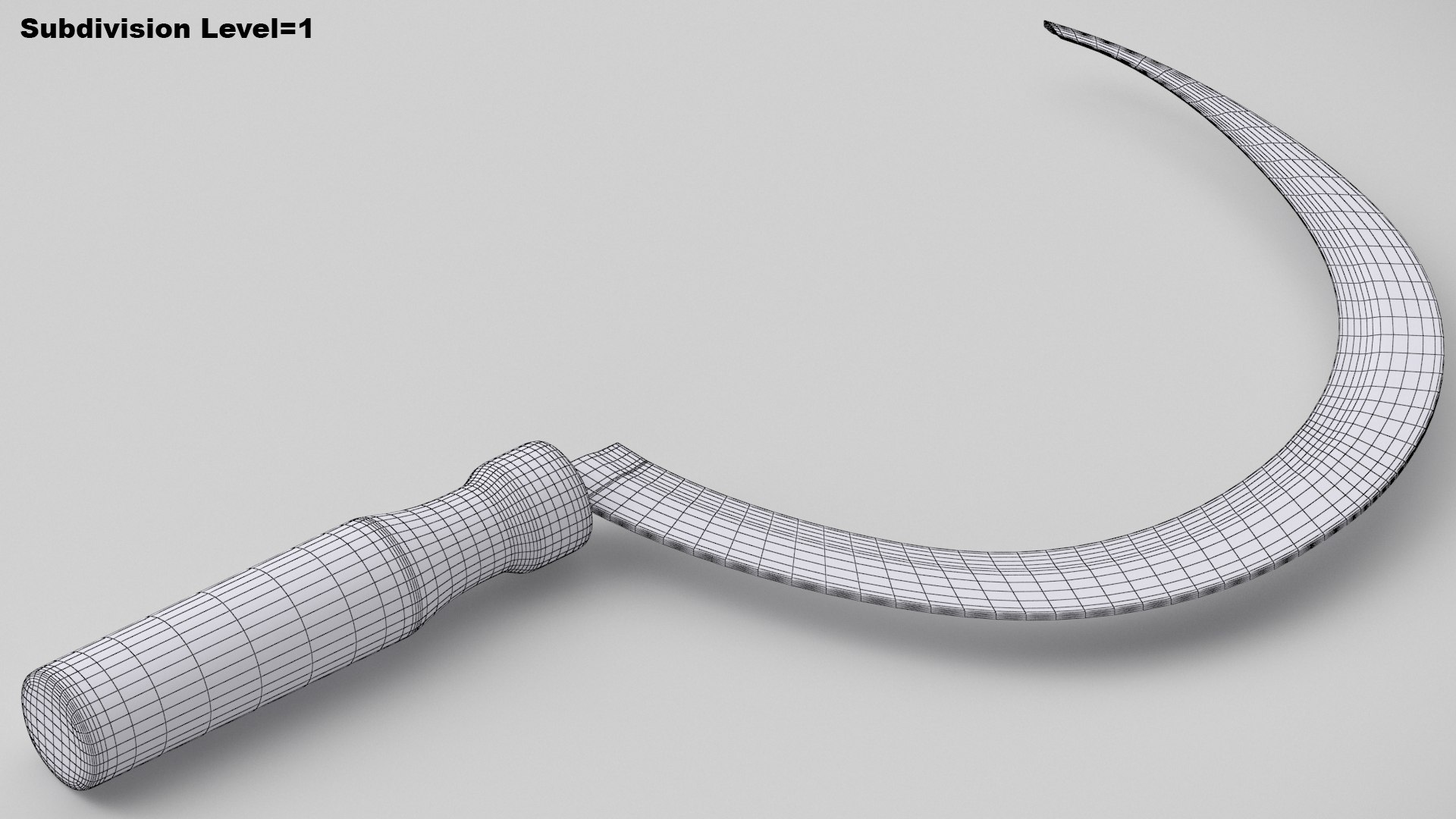 3D Hand Sickle Model - TurboSquid 1810755