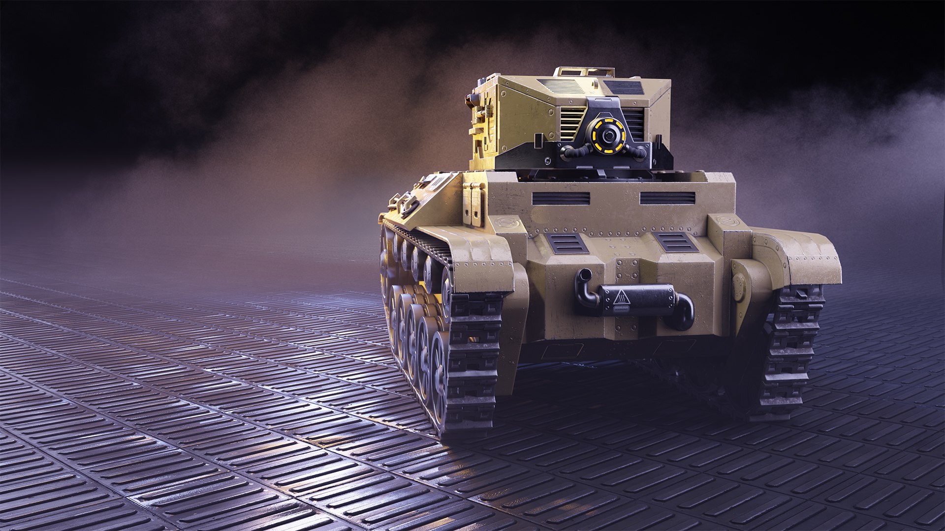 3D Sci-Fi Tank 1 - TurboSquid 1739166