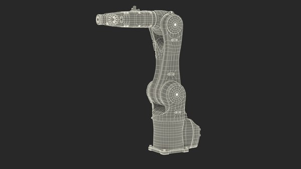 Maya용으로 조작된 산업용 로봇 팔 3D 모델 - TurboSquid 2163445