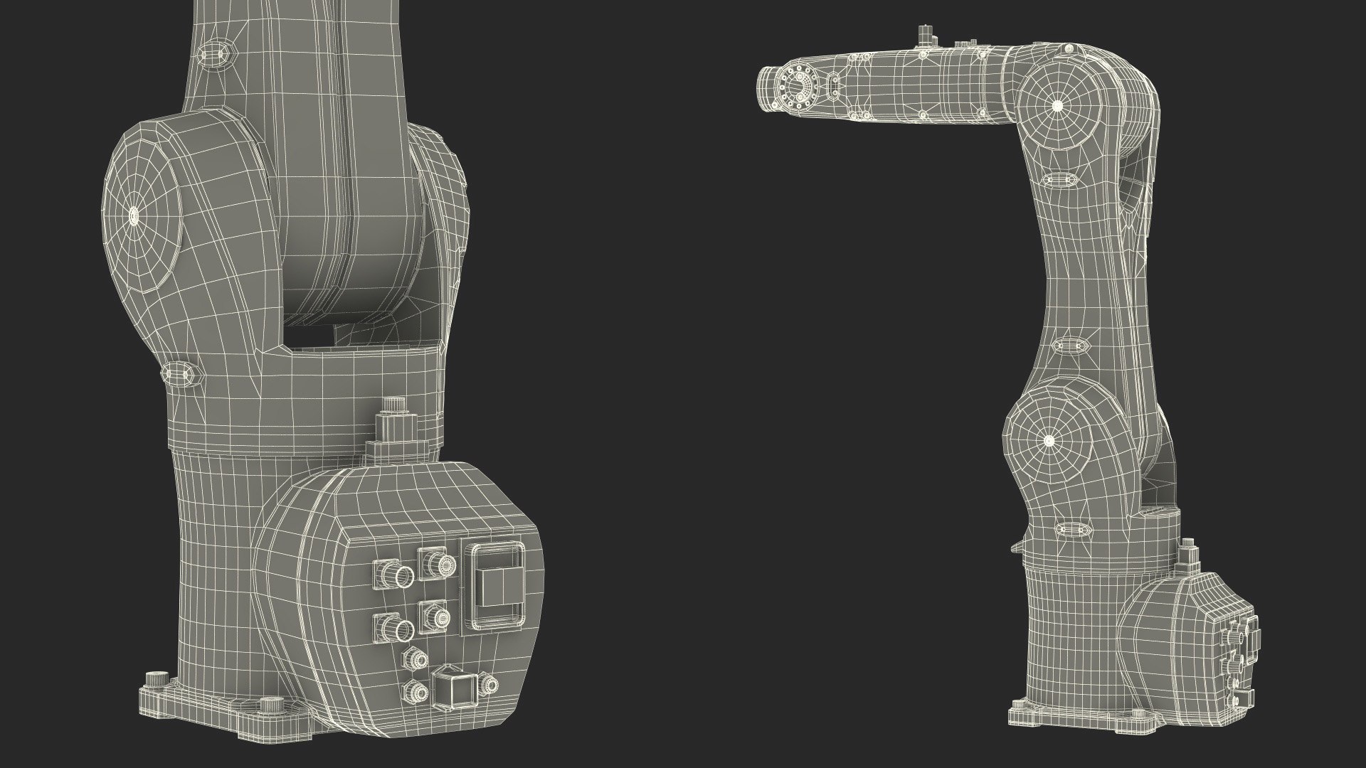 Industrial Robot Arm Rigged for Maya model - TurboSquid 2163445