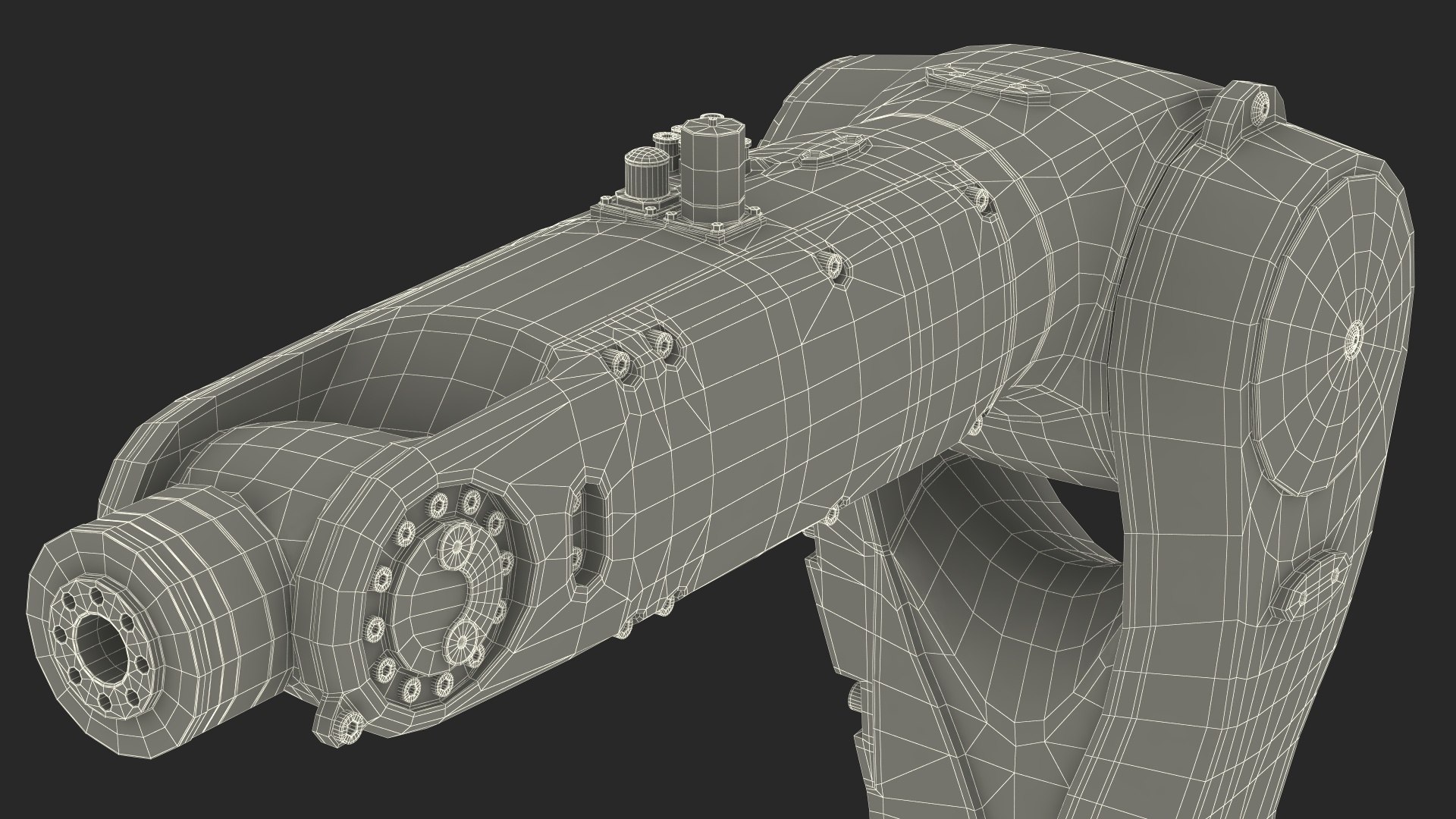 Industrial Robot Arm Rigged for Maya model - TurboSquid 2163445