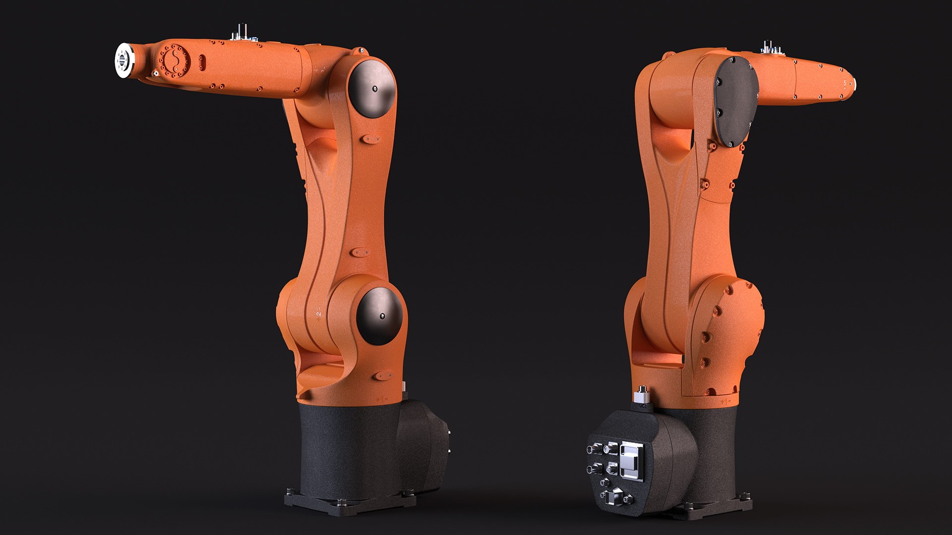 Industrial Robot Arm Rigged for Maya model - TurboSquid 2163445