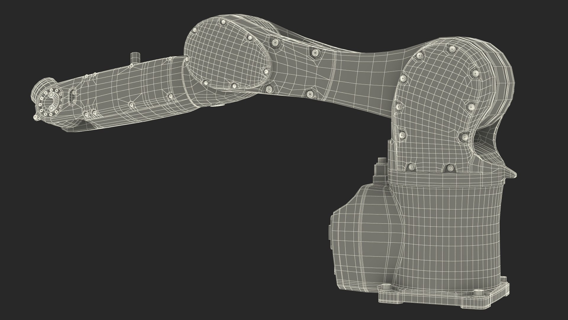 Industrial Robot Arm Rigged for Maya model - TurboSquid 2163445