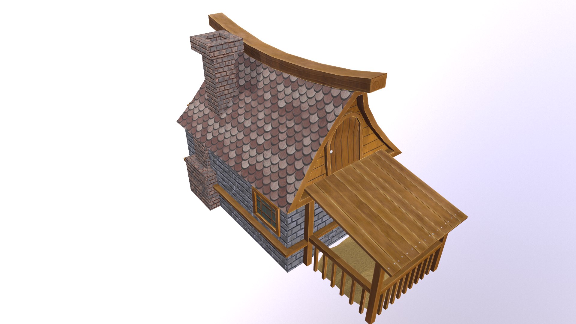 3D Stylized House - TurboSquid 1983742