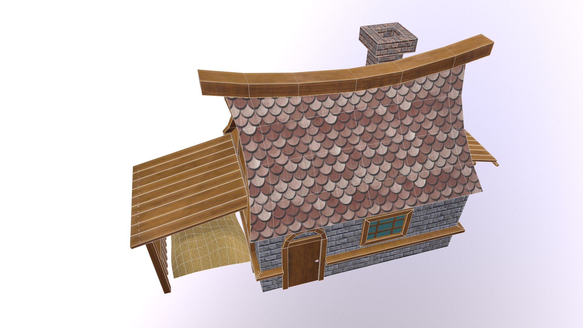 3D Stylized House - TurboSquid 1983742