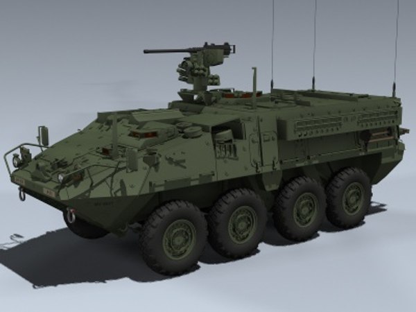 3d obj m1130 cv stryker