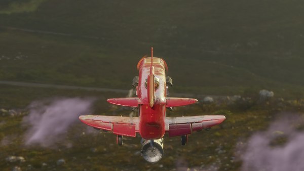 3D aircraft hero bull model - TurboSquid 1587329