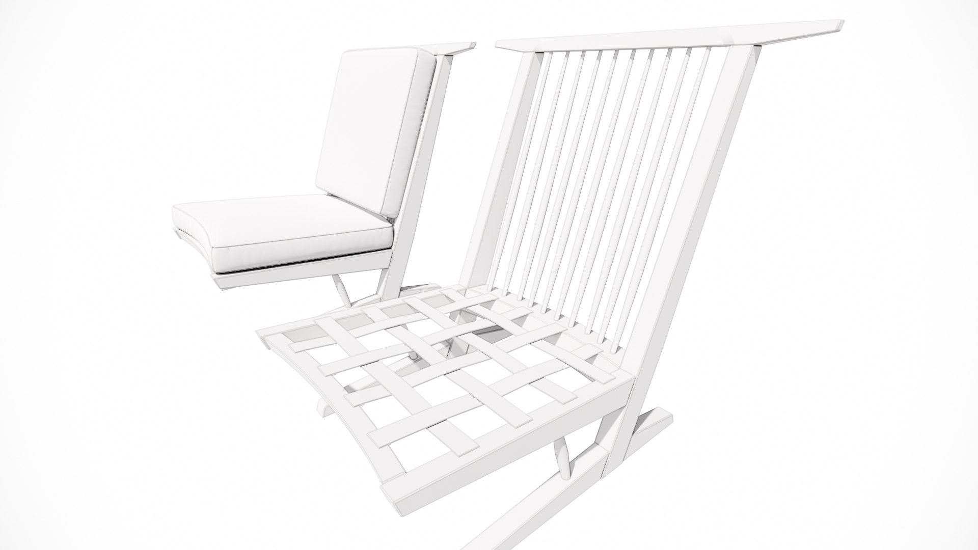 CONOID LOUNGE CHAIR 3D Model - TurboSquid 2082125