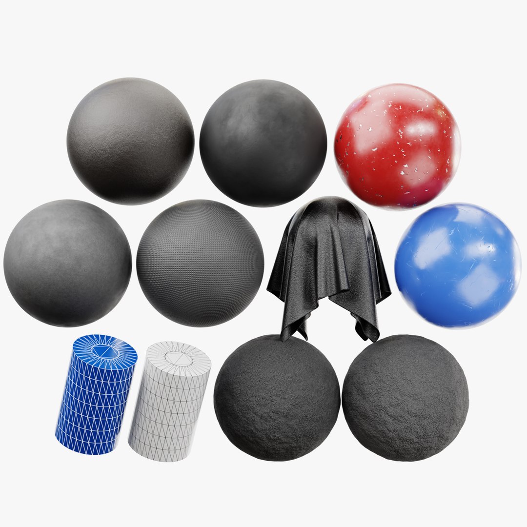 3D Model Blender Procedural Material Pack 24 - TurboSquid 2336451