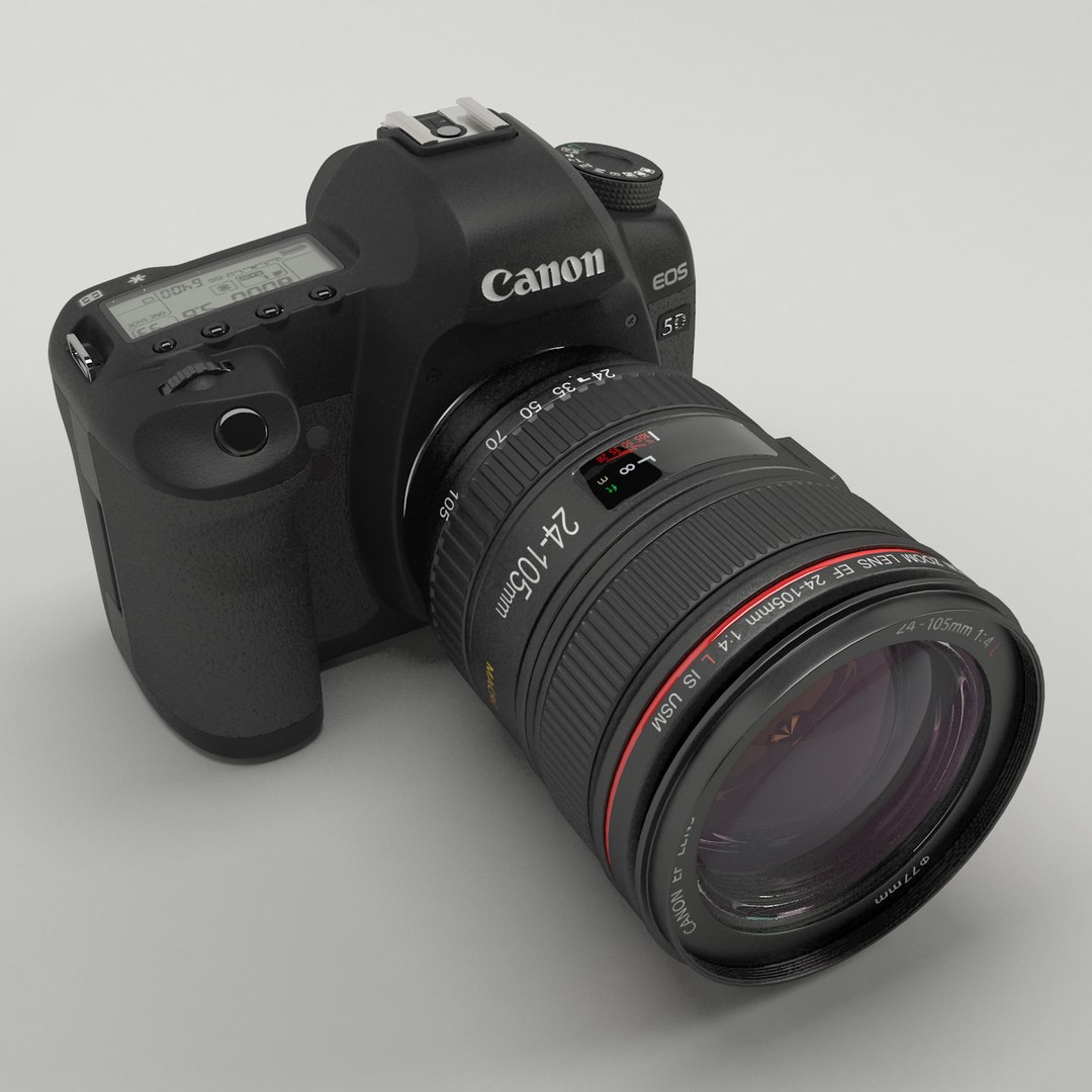 3d Canon 5d Mark Ii Model