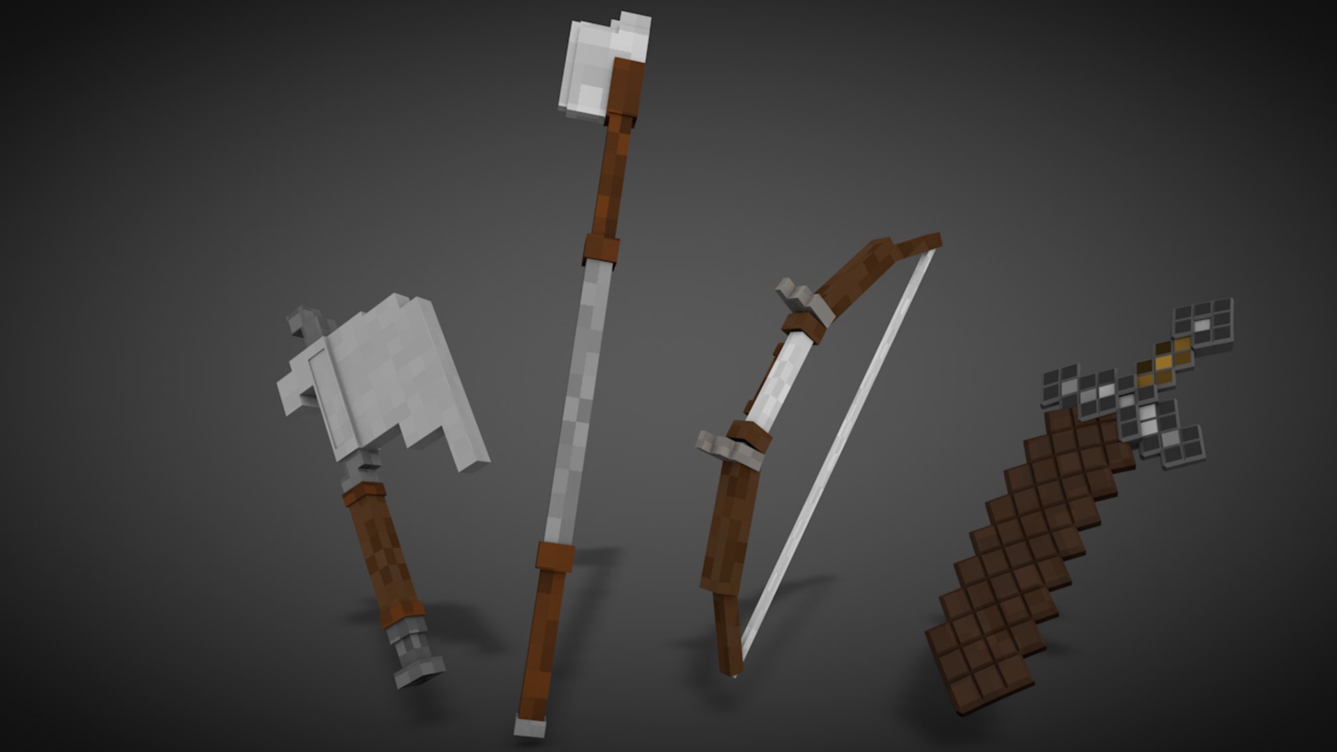 minecraft 3d model