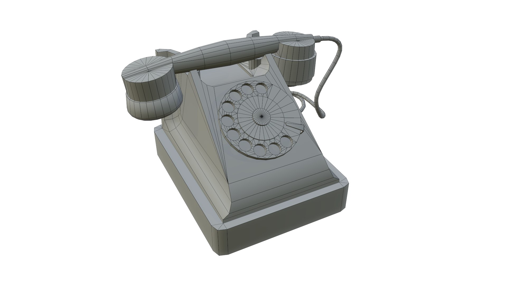 3D Soviet Telephone Pbr Model - TurboSquid 1387324