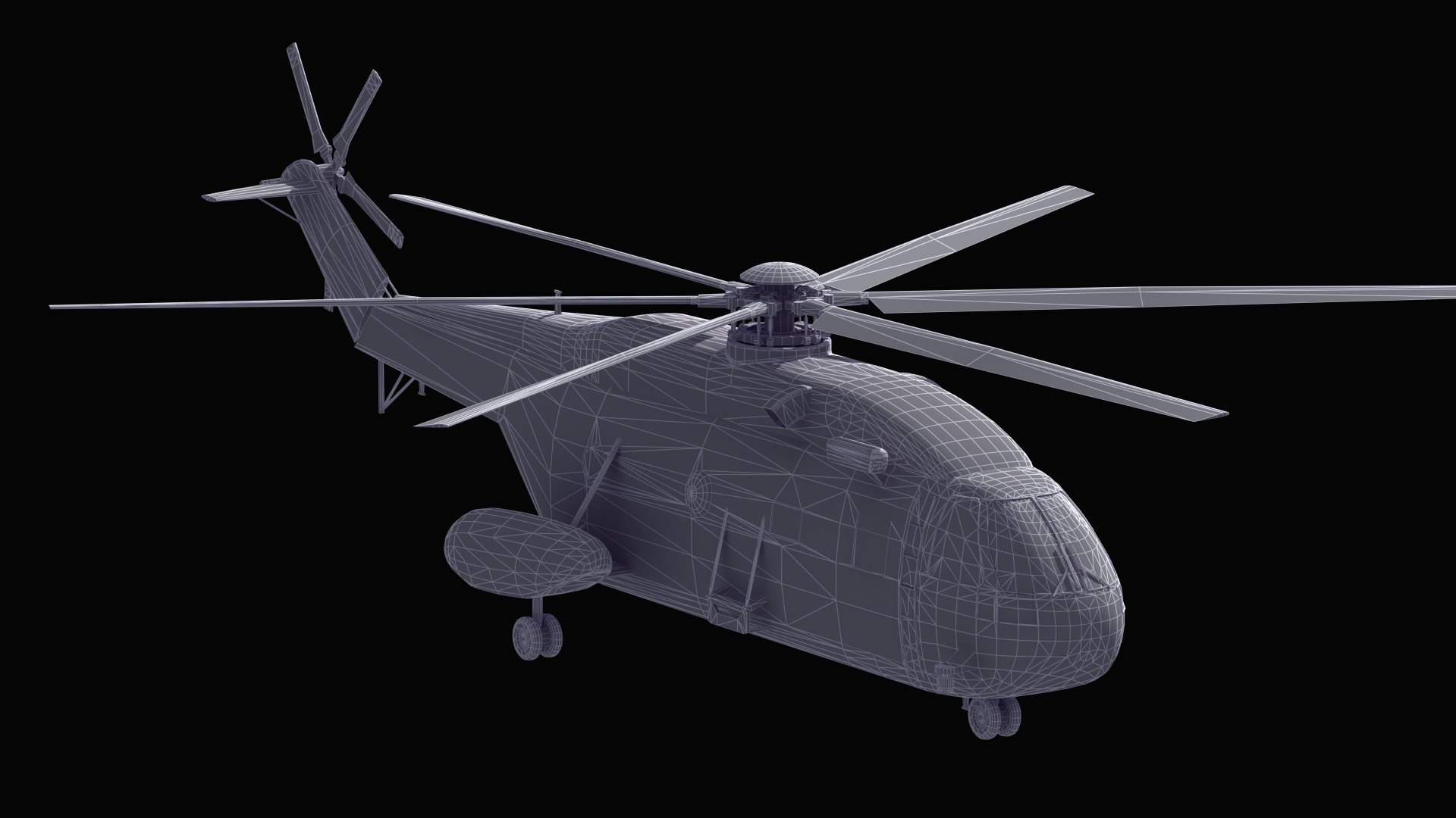 Z18 assault helicopter 3D model - TurboSquid 1643723
