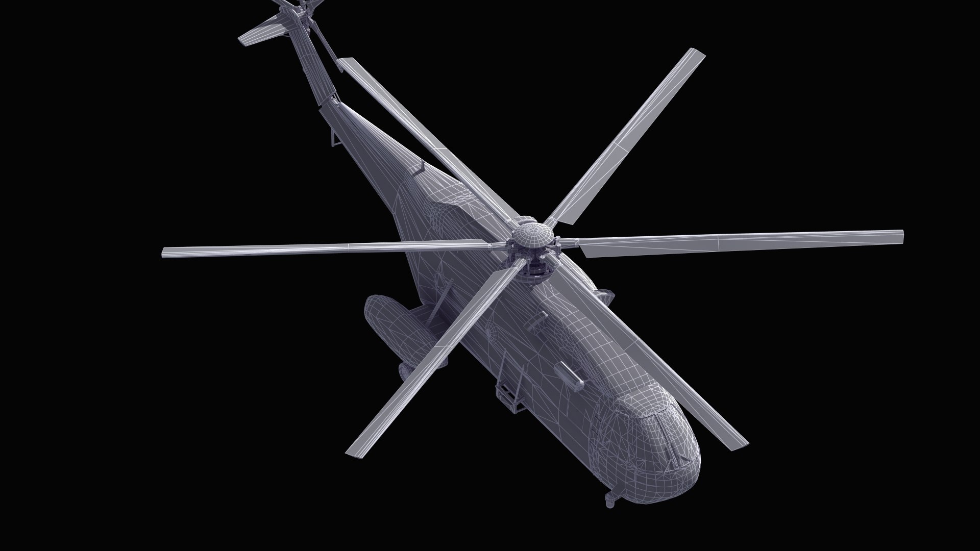 Z18 assault helicopter 3D model - TurboSquid 1643723