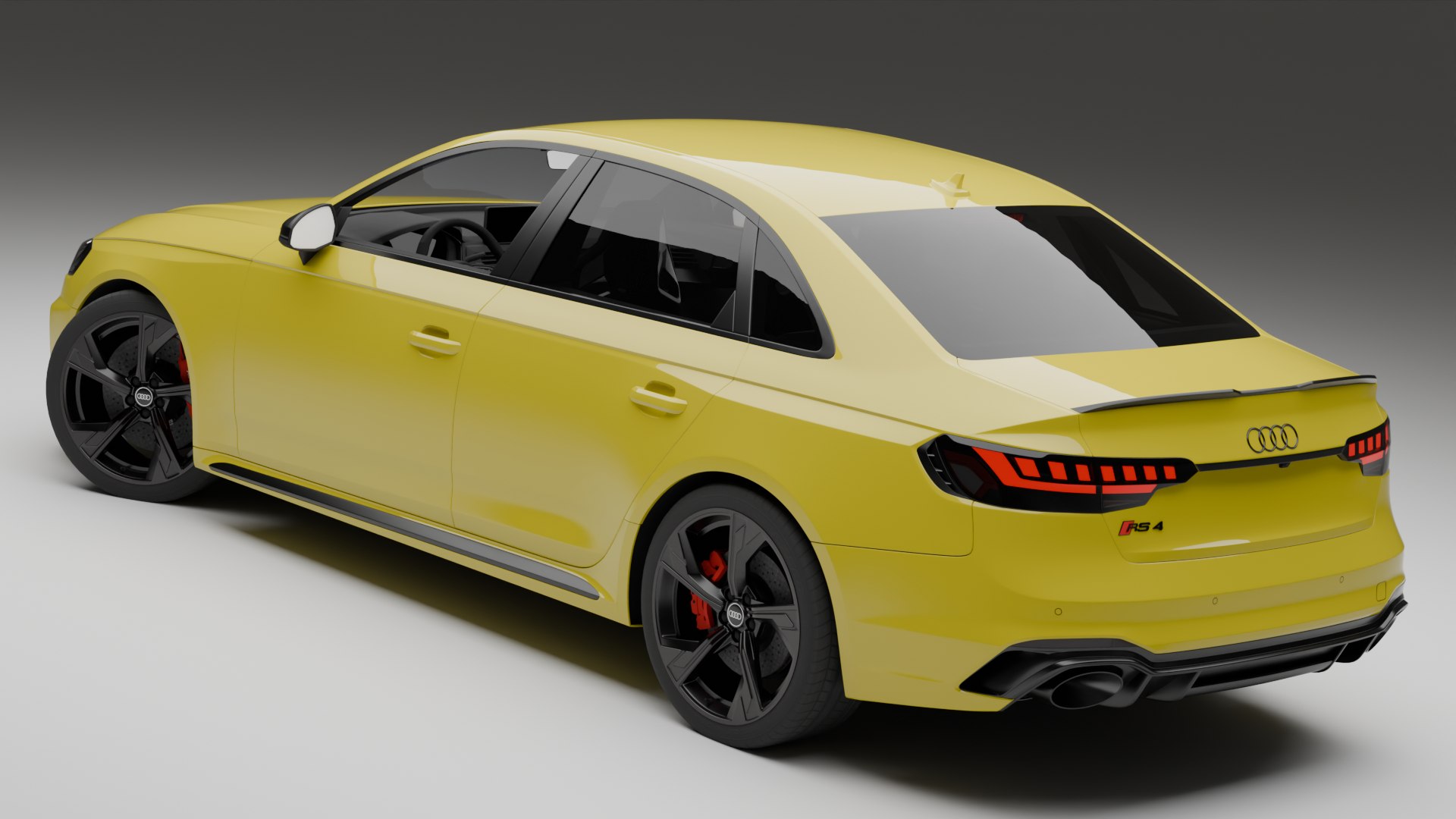 Audi RS4 Sedan 2024 Model - TurboSquid 2323291