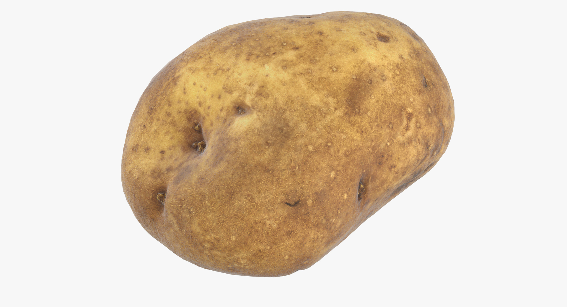 3D Potato 02 Ready Games - TurboSquid 1433187
