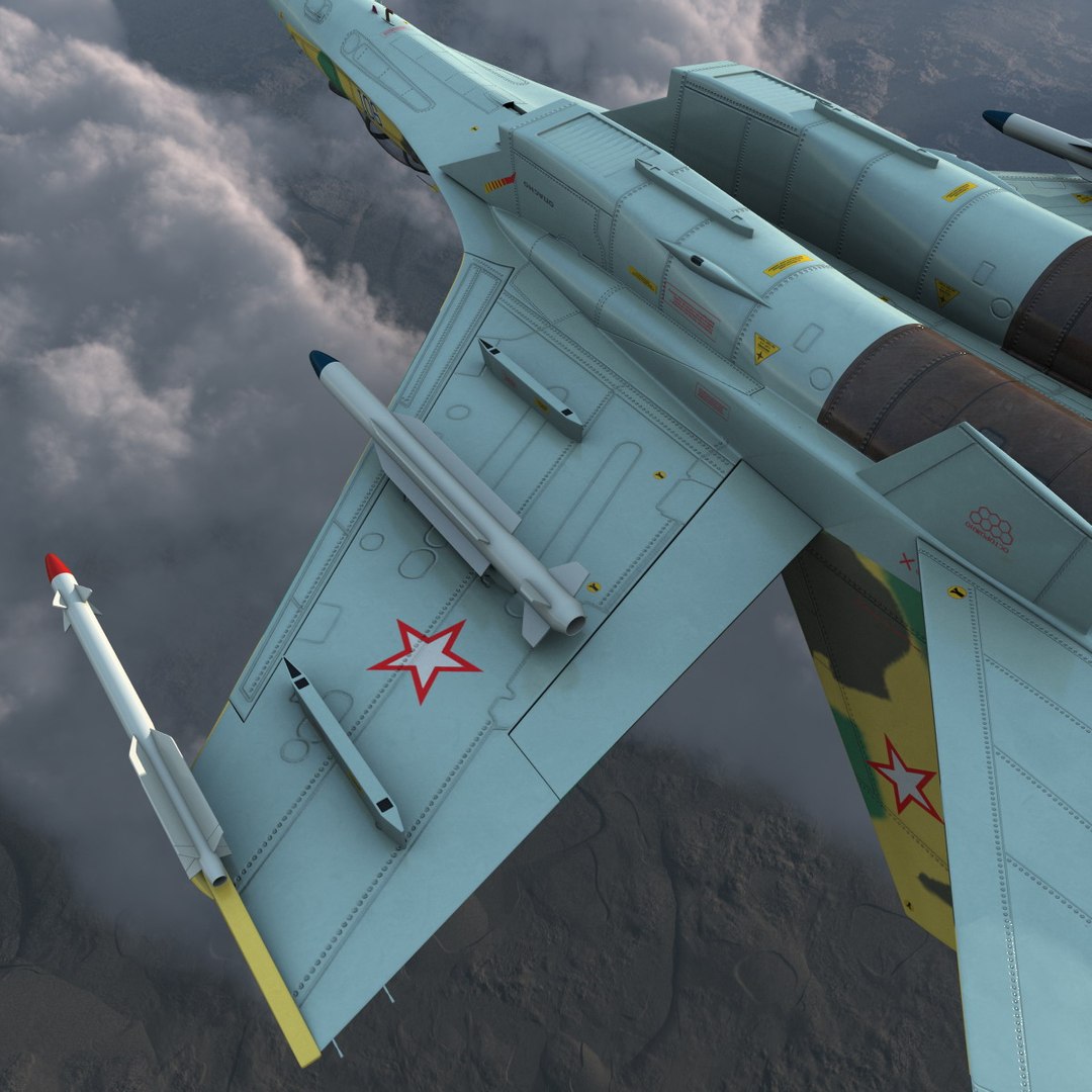russian sukhoi su-35 fighter 3d model