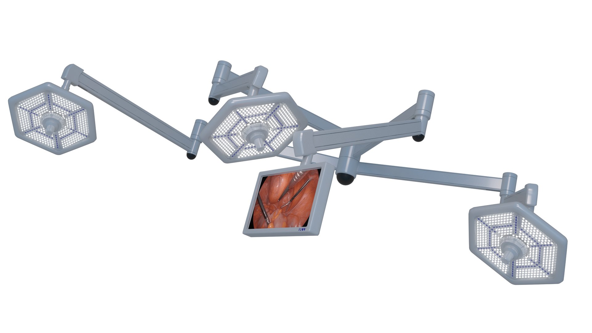 3D Operation Lamp Model - TurboSquid 2127829
