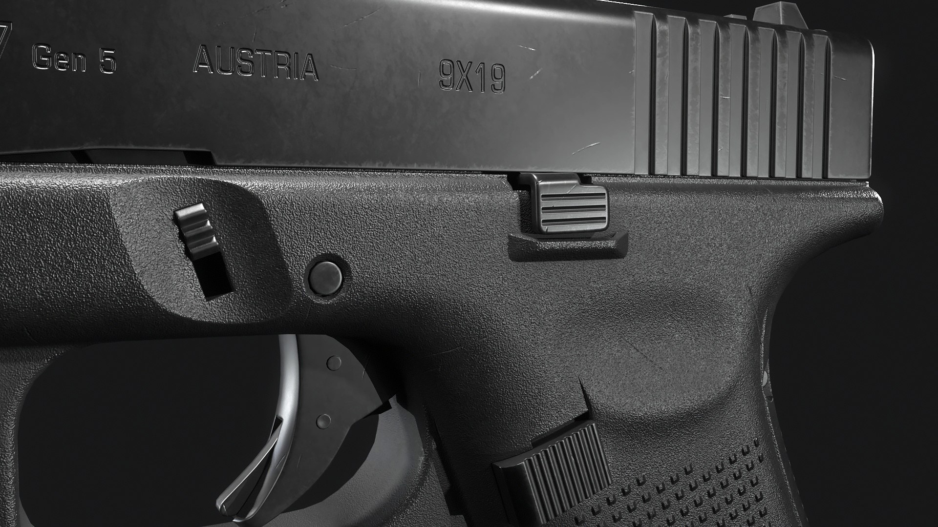 3D Pistol Handgun - TurboSquid 2259457