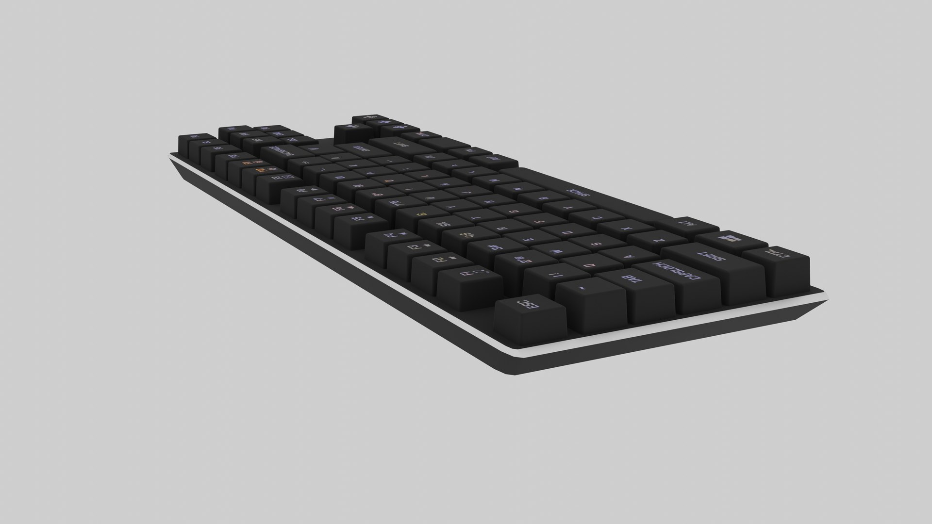 Keyboard Symbols Animation 3D Model - TurboSquid 1658417