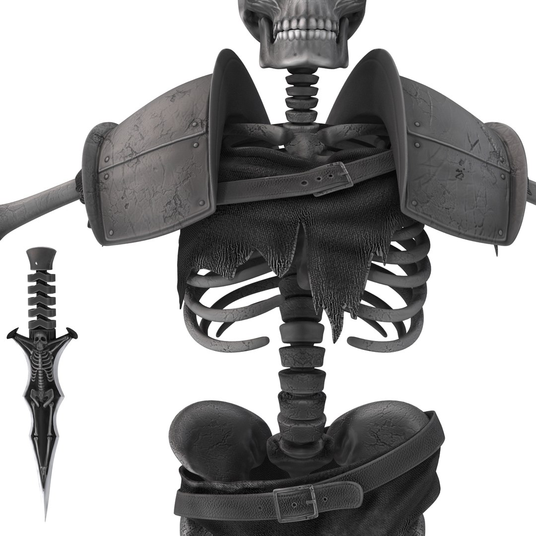 3d Skeleton Fighter