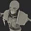 3d Skeleton Fighter