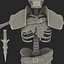 3d Skeleton Fighter