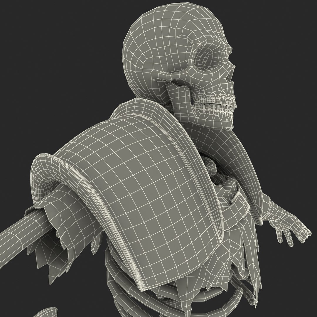 3d Skeleton Fighter