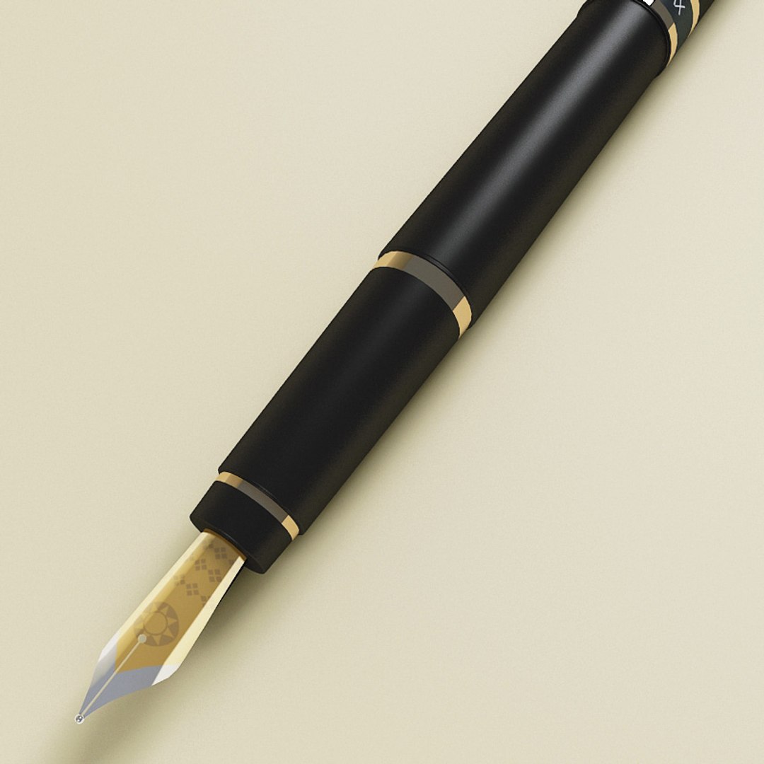 3ds max pen modelled function