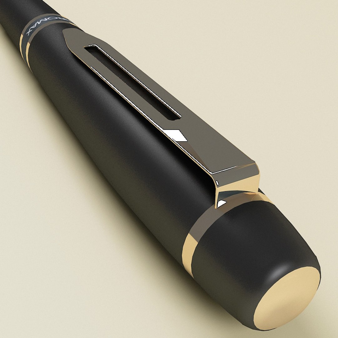 3ds max pen modelled function