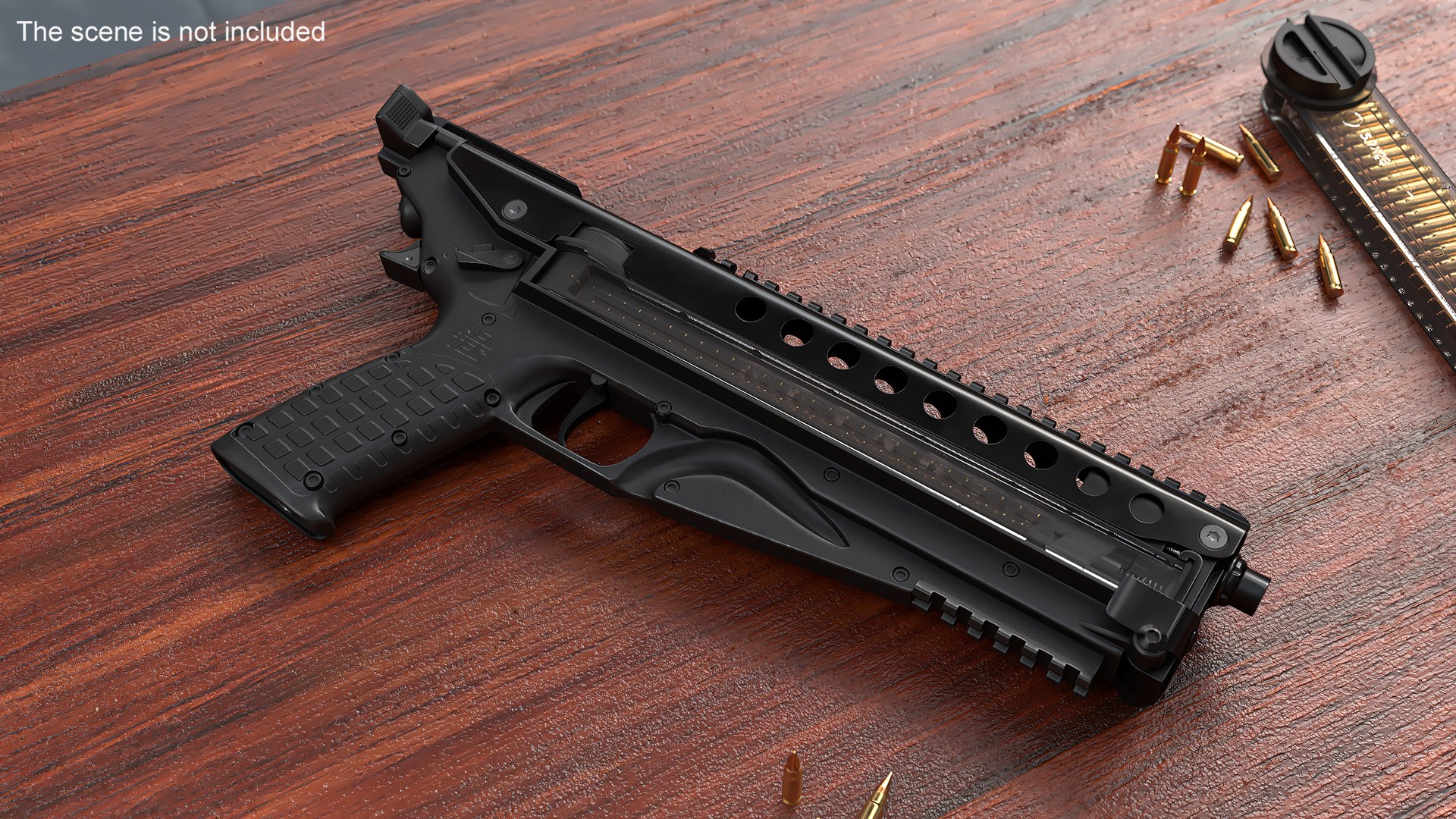 Pistol Keltek P50 Model - TurboSquid 2215336