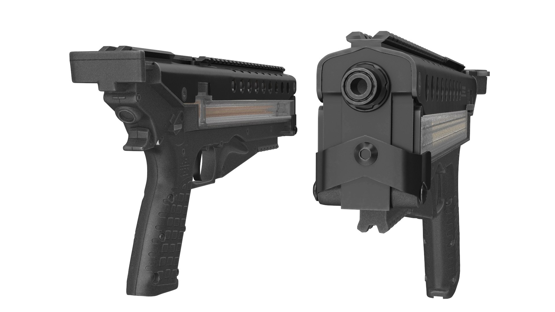 Pistol Keltek P50 Model - TurboSquid 2215336