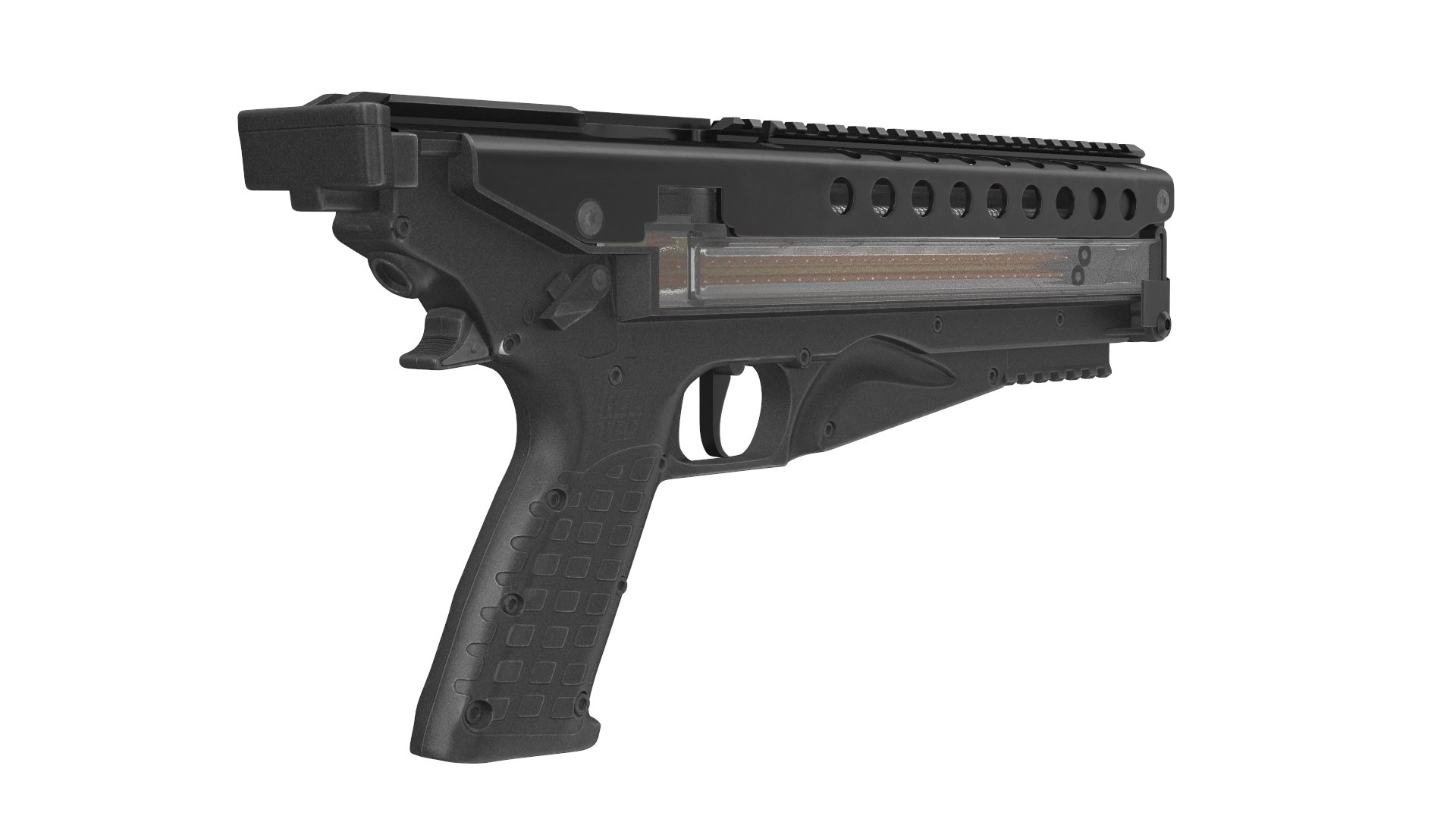 Pistol Keltek P50 Model - TurboSquid 2215336