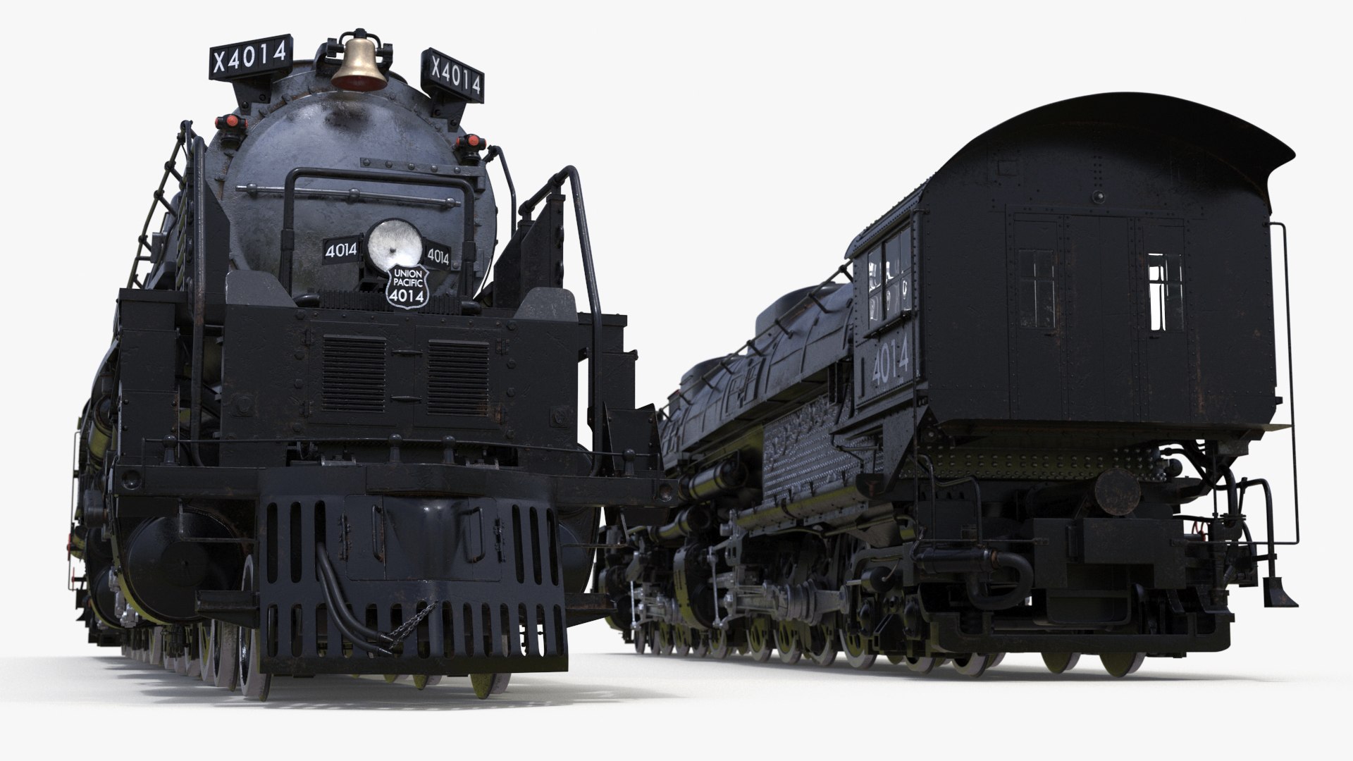 3D Locomotive Big Boy Model - TurboSquid 2279798