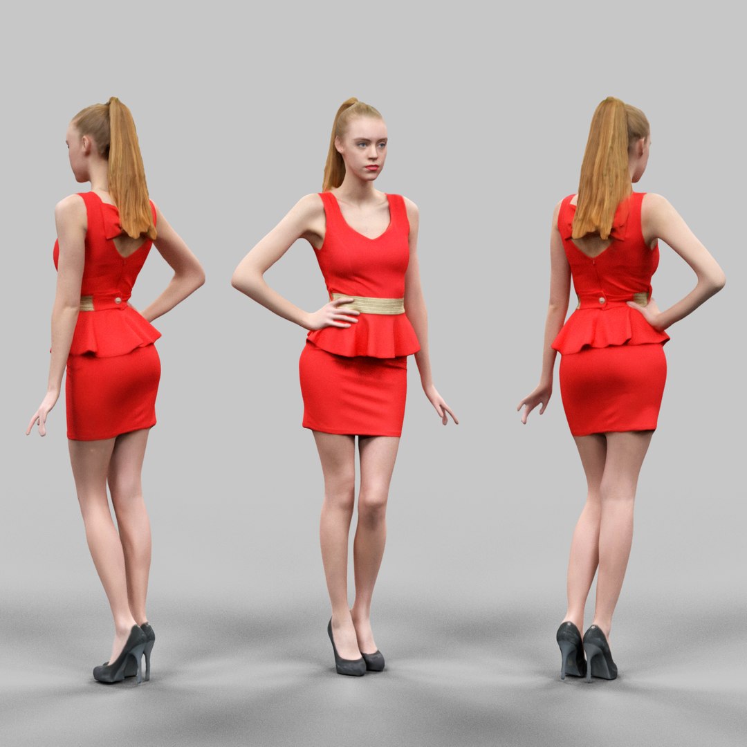 3d Scanned Photogrammetry Rendering Model