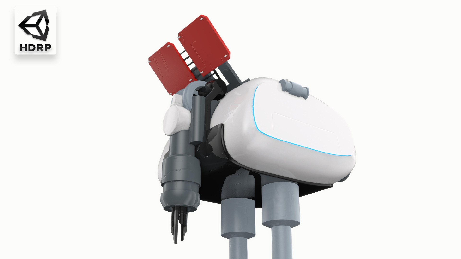 3D Model Stylized Robot 3d Model Unity Hdrp - TurboSquid 2211468