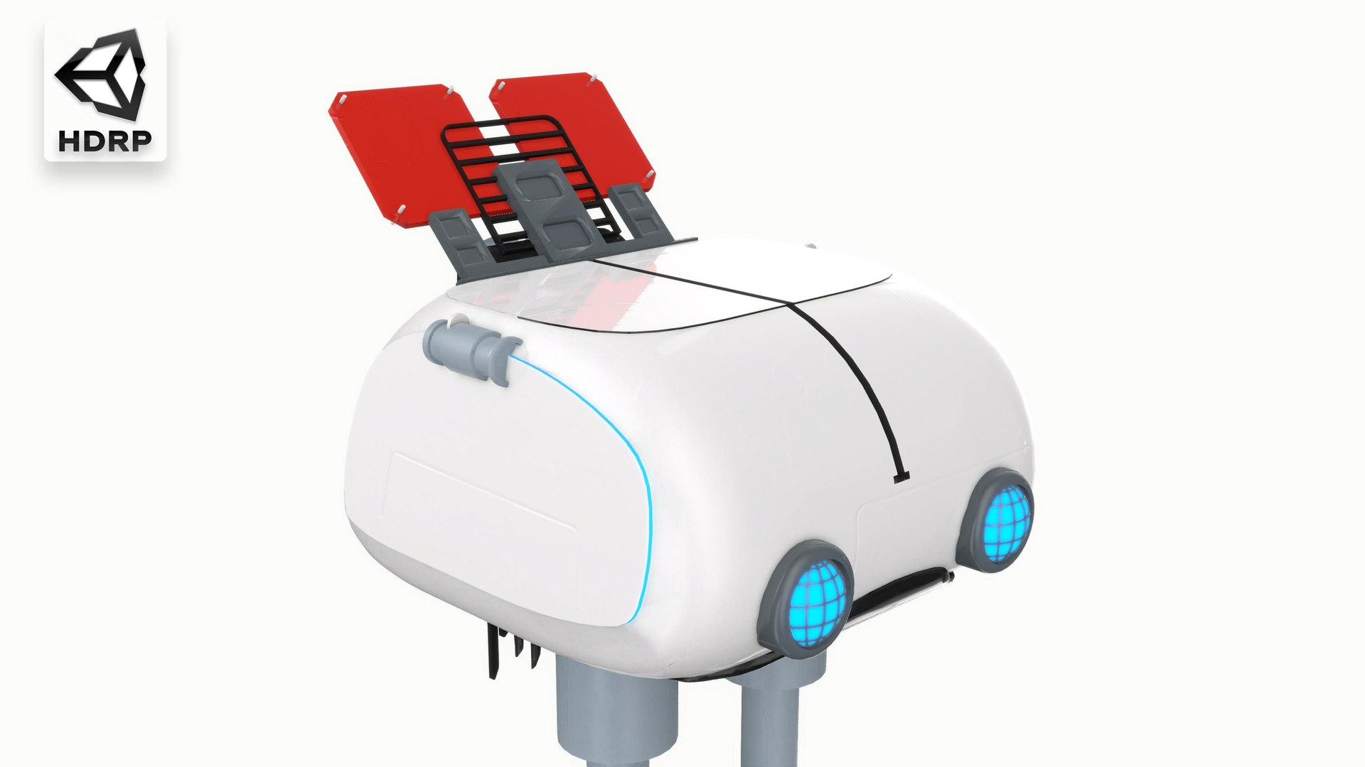 3D Model Stylized Robot 3d Model Unity Hdrp - TurboSquid 2211468