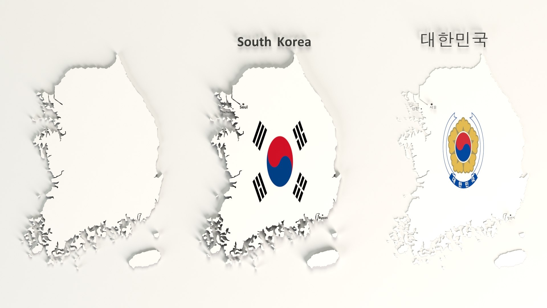 South Korea 3D Model - TurboSquid 1254939