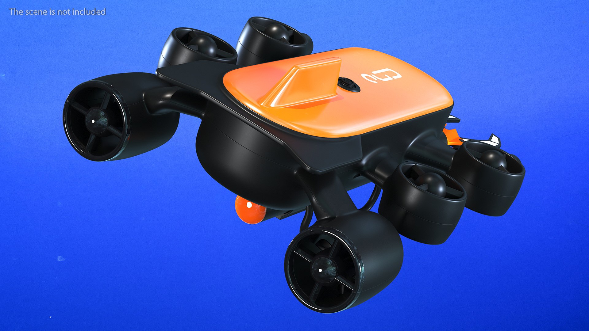 3D Titan Professional Underwater Drone Rigged - TurboSquid 2089917