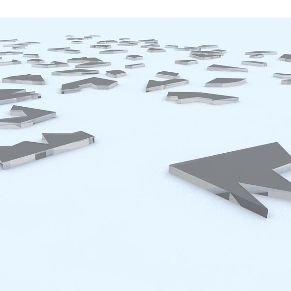 3d broken glass shard