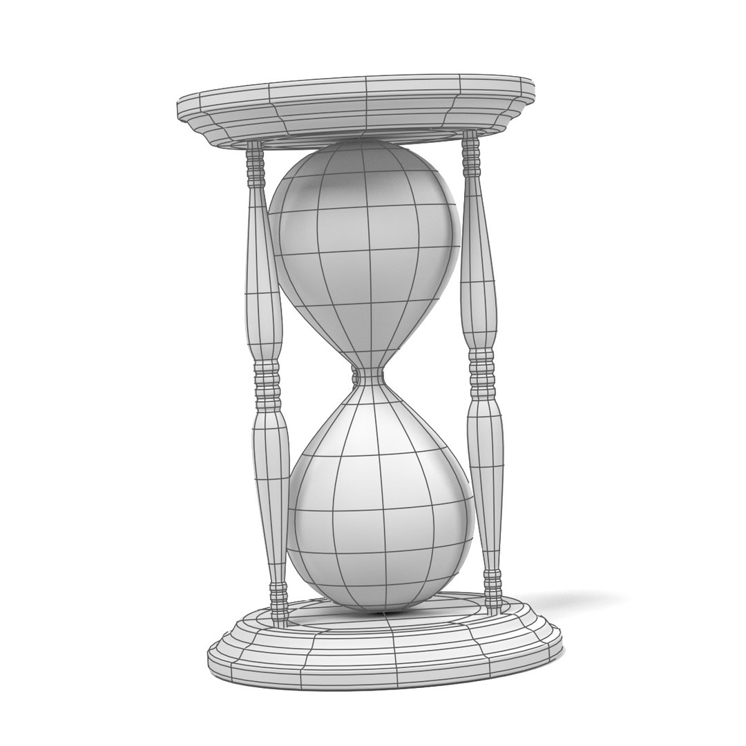 3d Model Hourglass Hour Glass