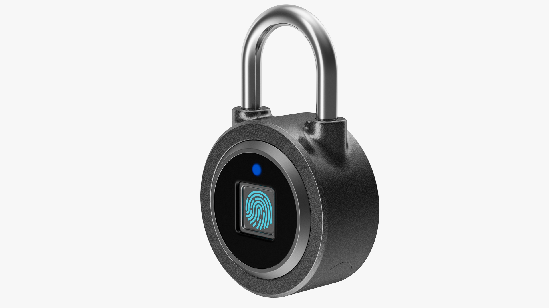 3D modern fingerprint padlock - TurboSquid 1693818
